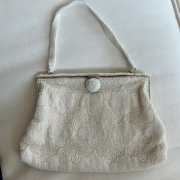 Magid | Bags | Vintage Cream Color Handbag Made By Magid Excellent ...